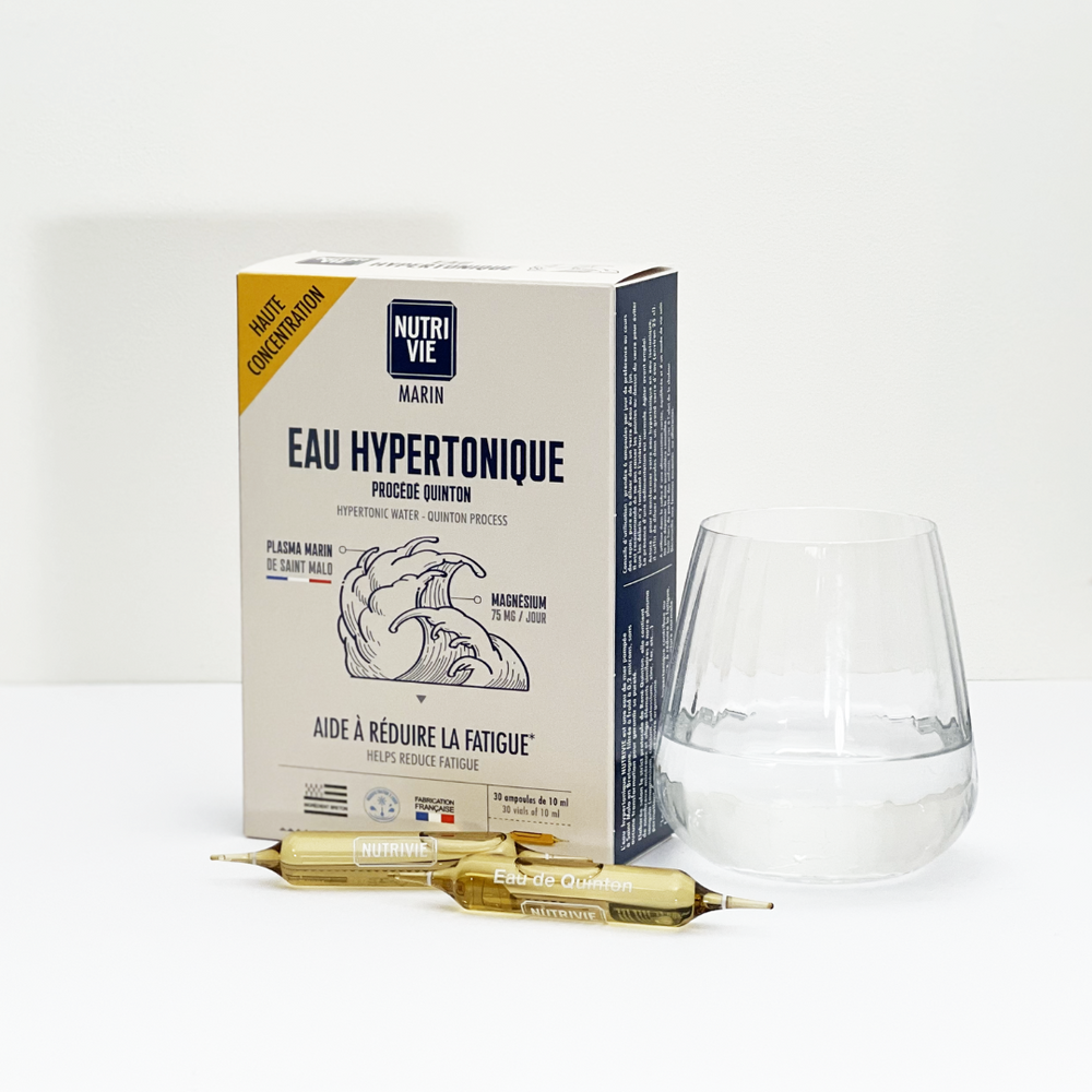 Plasma Marin - Ampoule d'eau de mer hypertonique Quinton