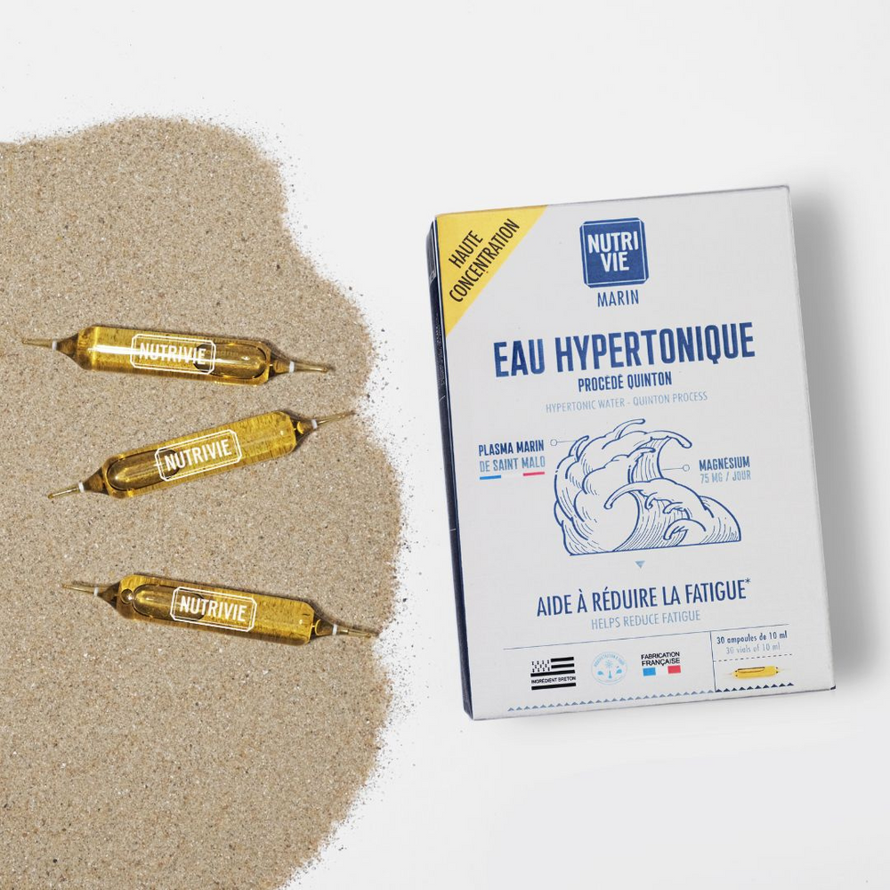 Plasma Marin - Ampoule d'eau de mer hypertonique Quinton