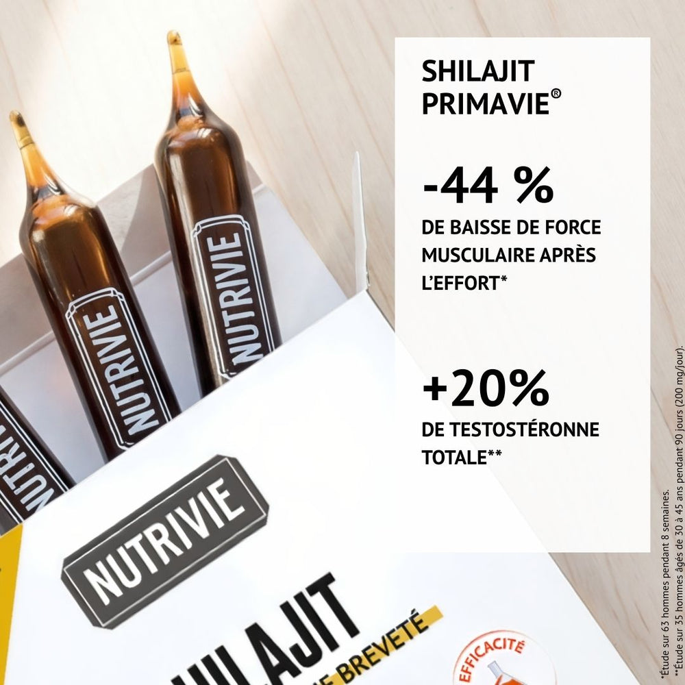 Shilajit Primavie® Ampoules – Energy, Recovery & Libido