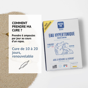 Plasma Marin - Ampoule d'eau de mer hypertonique Quinton